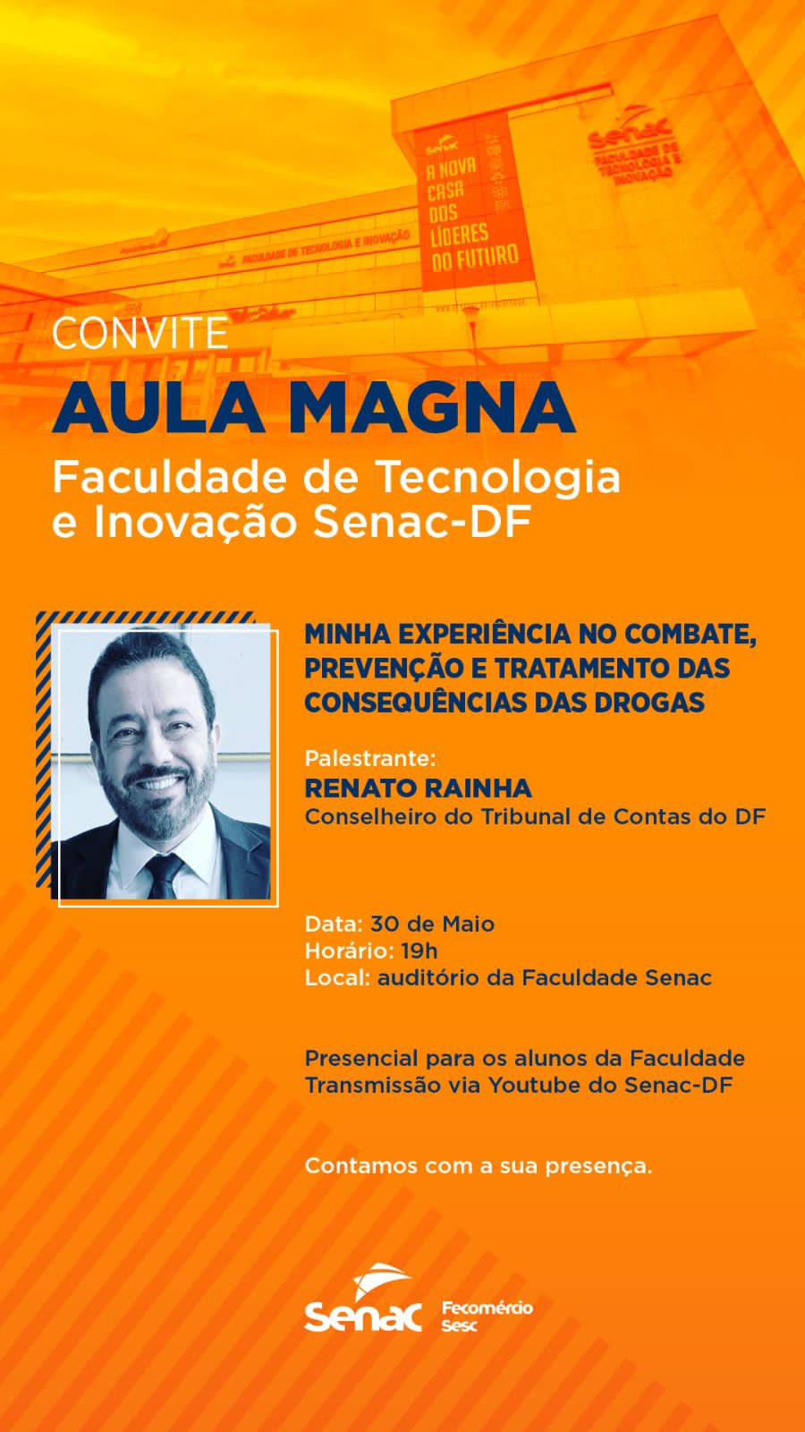 Daqui a pouco: Conselheiro Renato Rainha faz palestra sobre a luta ...